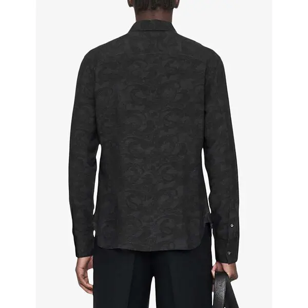 ALLSAINTS Seraphin Paisley Slim-fit Woven Shirt