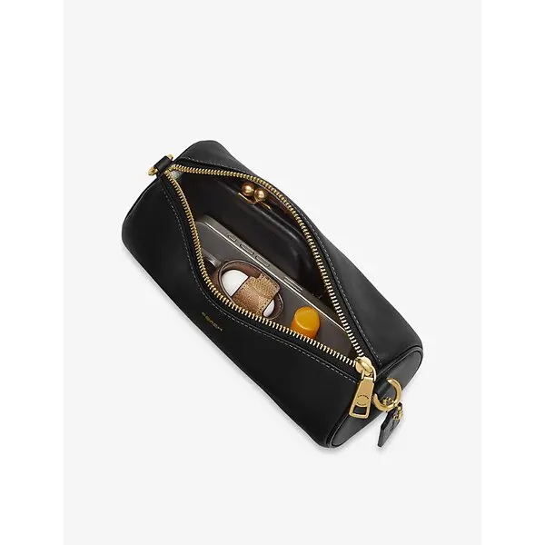 COACH Barrel Leather Shoulder Bag