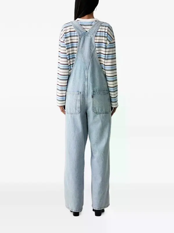 LEVI'S Utility Straight-leg Denim Overalls