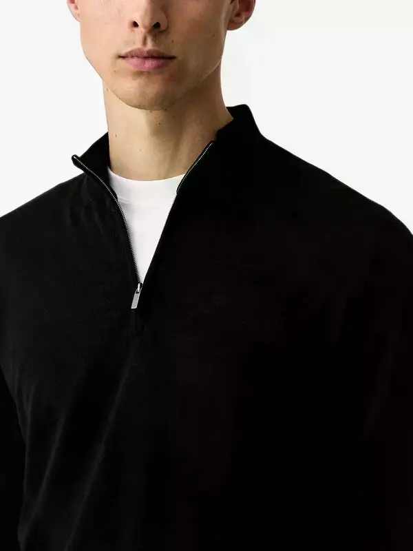 Paul & Shark Quarter-zip Knitted Sweater