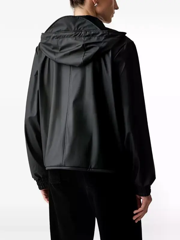 Rains Hooded Drawstring Jacket