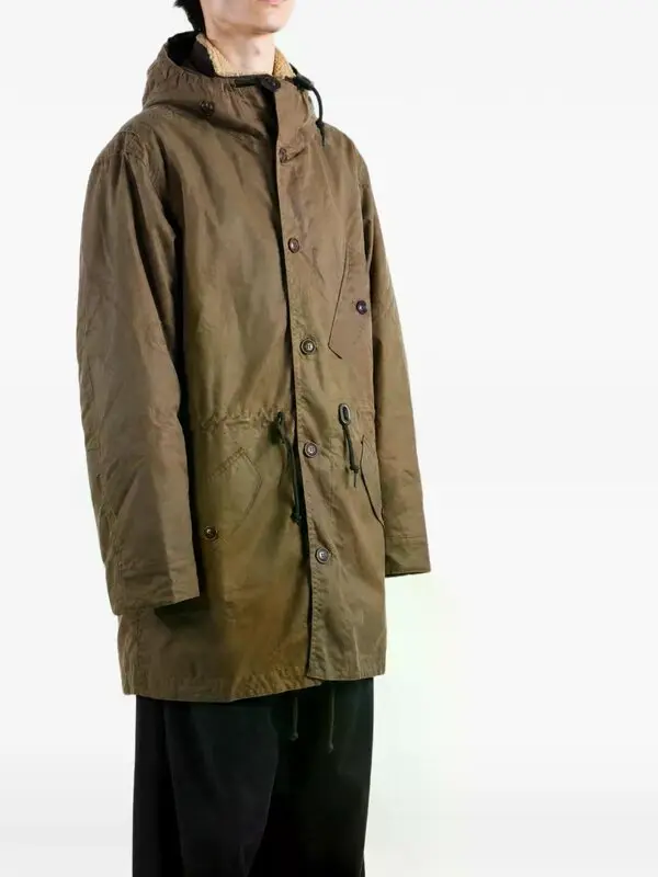 Barbour Ursula Hooded Button-fastening Coat