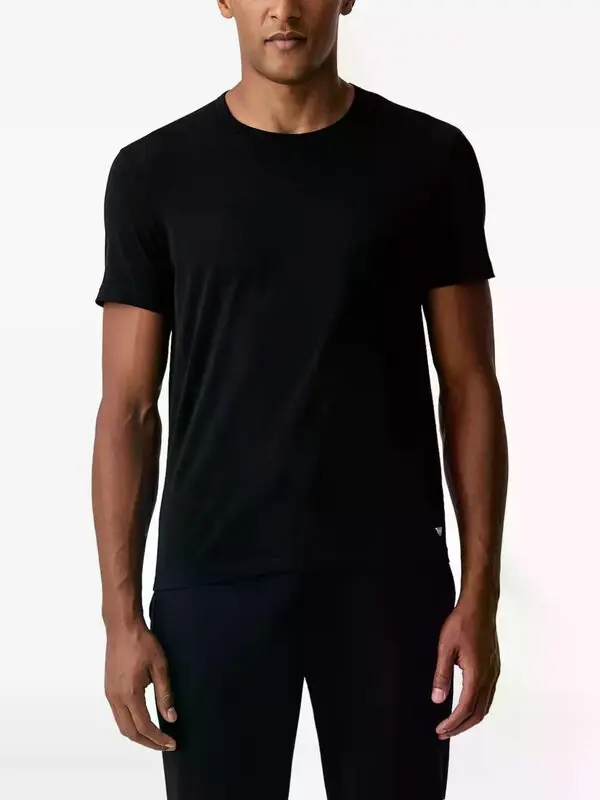 Emporio Armani Logo-patch T-shirts