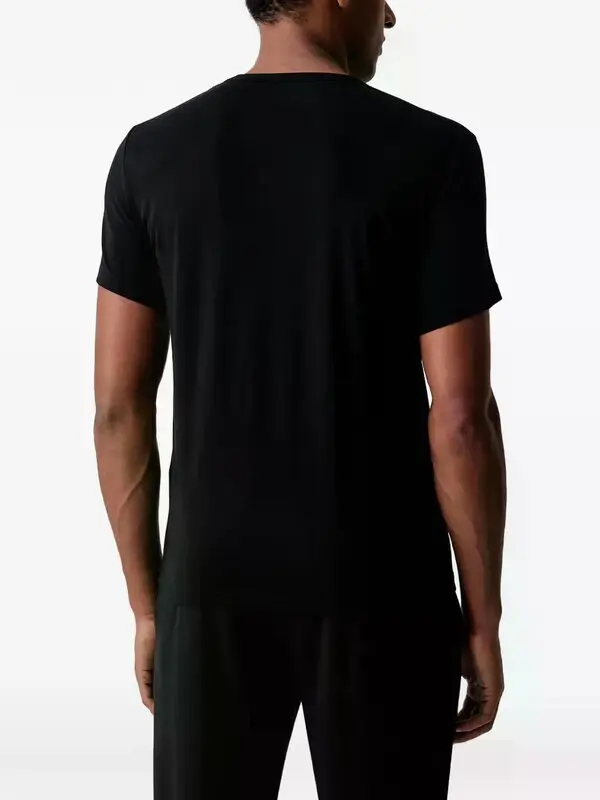 Emporio Armani Logo-patch T-shirts