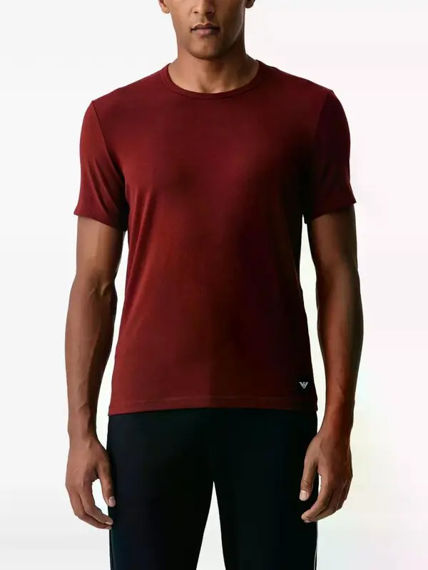 Emporio Armani Logo-patch T-shirts