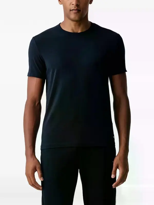 Emporio Armani Logo-patch T-shirts