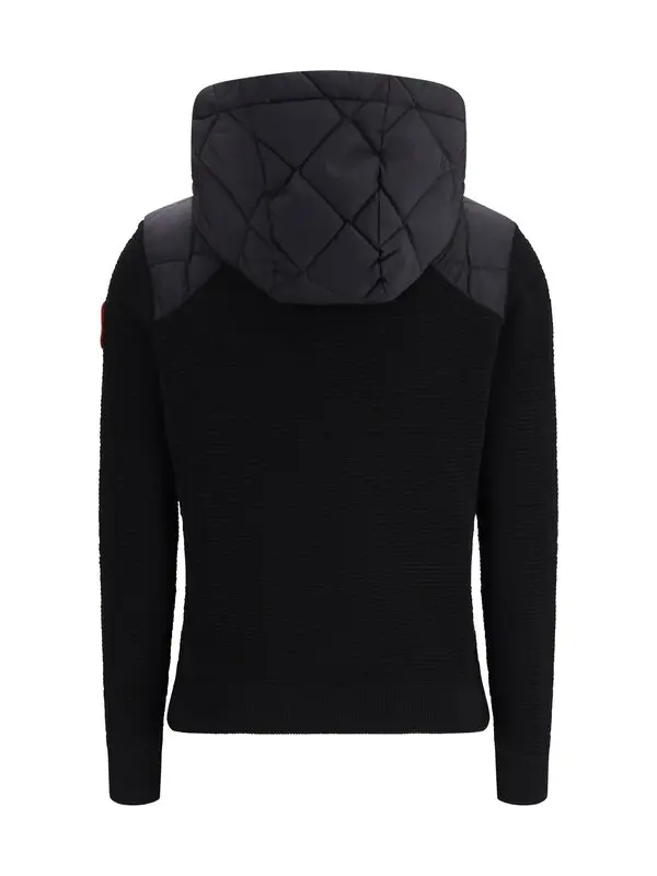 Canada Goose Hybridge® Quilted Knit Hooded Down Jacket