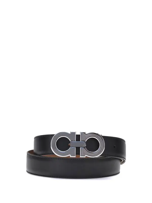 FERRAGAMO Gancini Reversible Belt