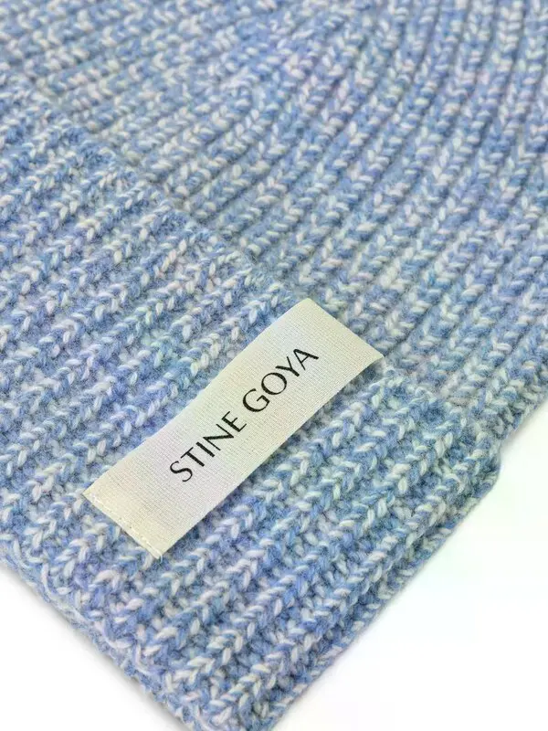 Stine Goya Ribbed-knit Beanie Hat