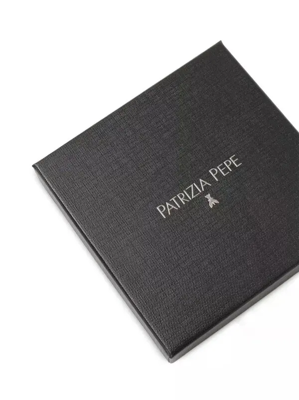 Patrizia Pepe Fly-buclke Pebbled-leather Belt
