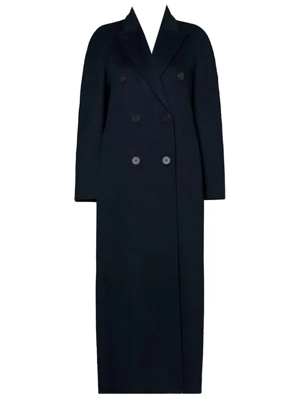 Max Mara Double-breasted Brushed Cashmere Coat
