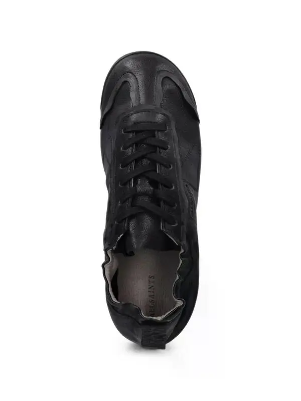 ALLSAINTS Kenny Skive Panelled Lace-up Sneakers - Black