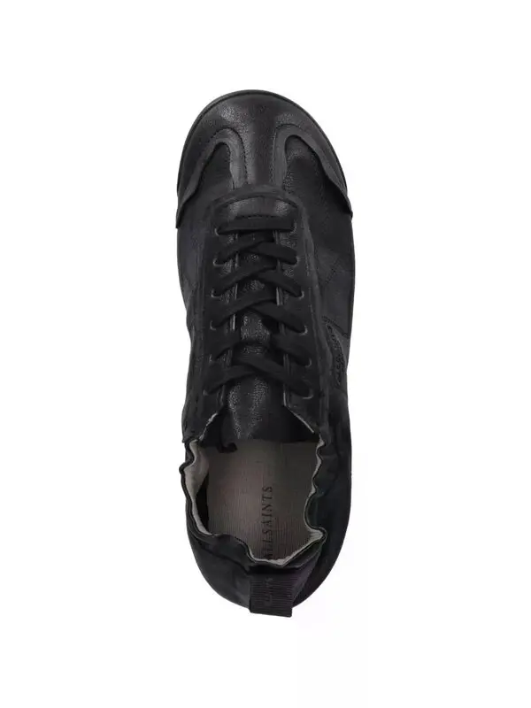 ALLSAINTS Kenny Skive Panelled Lace-up Sneakers - Black