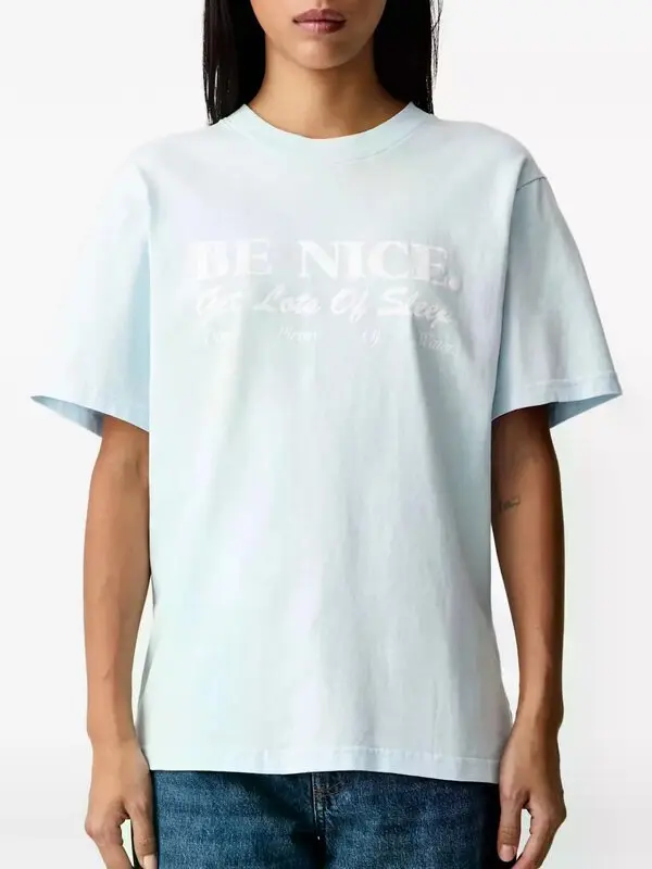 Sporty & Rich Slogan-print T-shirt