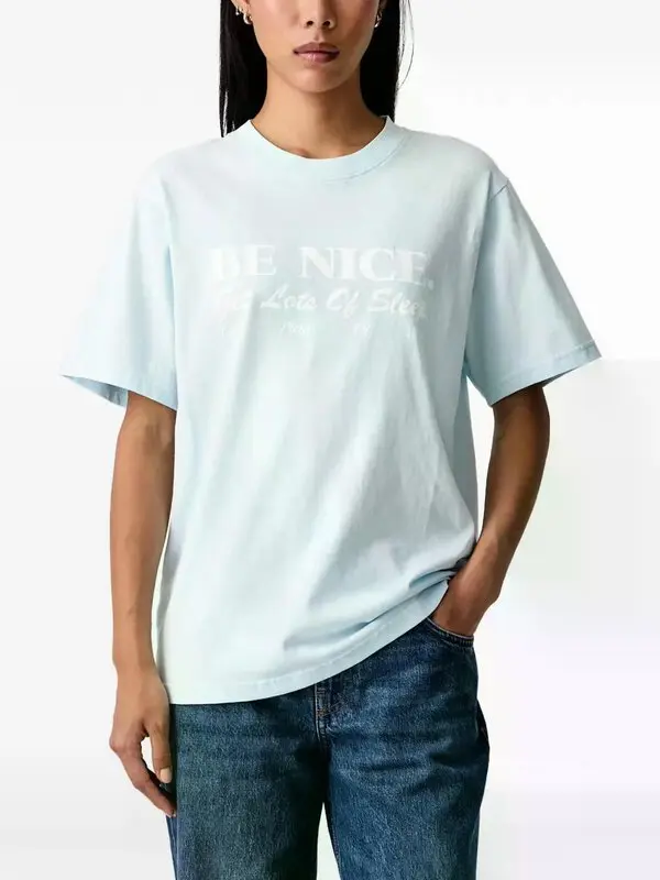 Sporty & Rich Slogan-print T-shirt