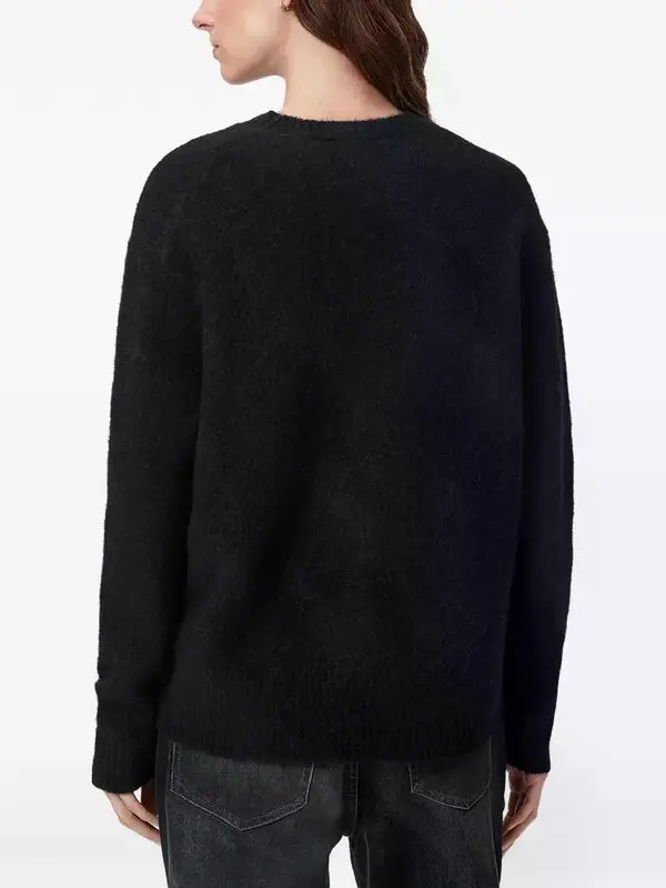 ALLSAINTS Embroidered Crew-neck Sweater