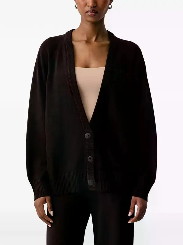 Armani Exchange Logo-embroidered Cardigan