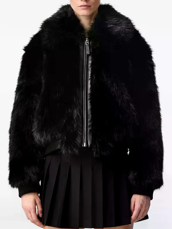 WRSTBHVR Gelija Faux-fur Bomber Jacket
