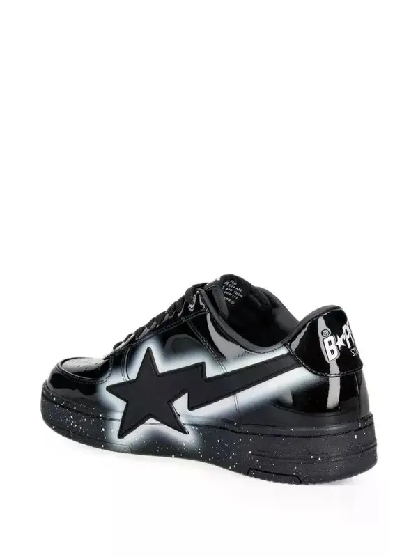 A BATHING APE Sta Spray-effect Low-top Sneakers
