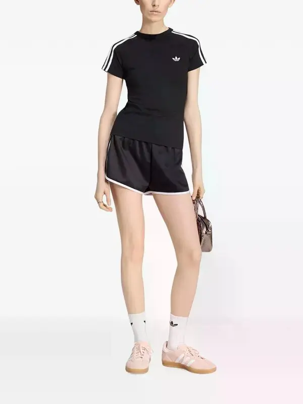Adidas Side-stripe Trefoil-logo T-shirt