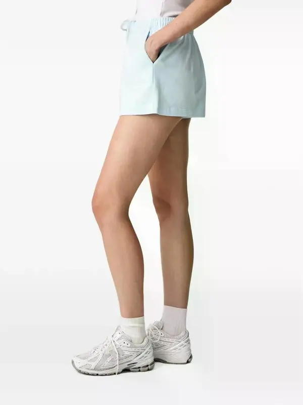 Sporty & Rich Logo-print Drawstring Shorts