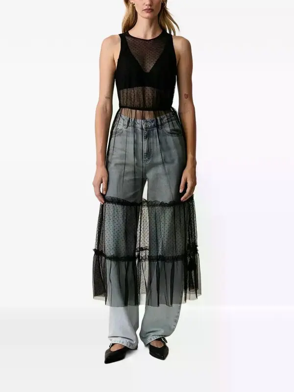 ALLSAINTS Polka-dot Tiered Dress