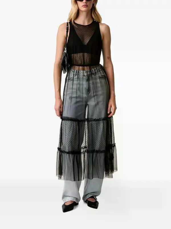 ALLSAINTS Polka-dot Tiered Dress