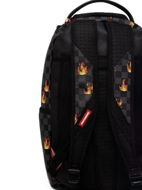 SPRAYGROUND Check-pattern Graphic-print Backpack