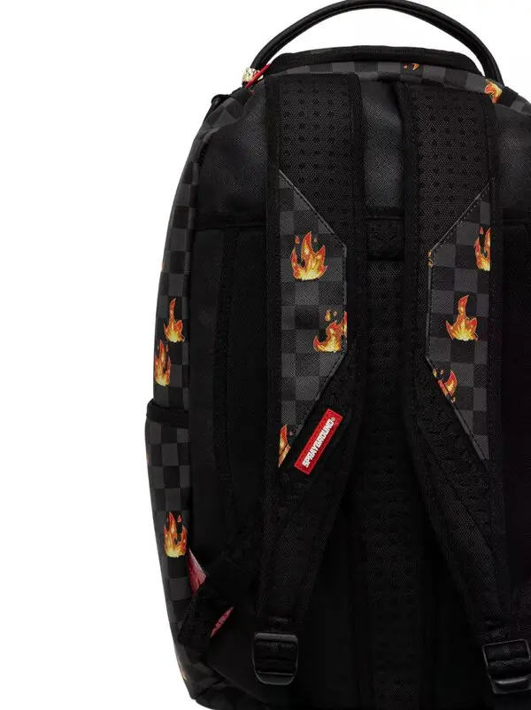 SPRAYGROUND Check-pattern Graphic-print Backpack