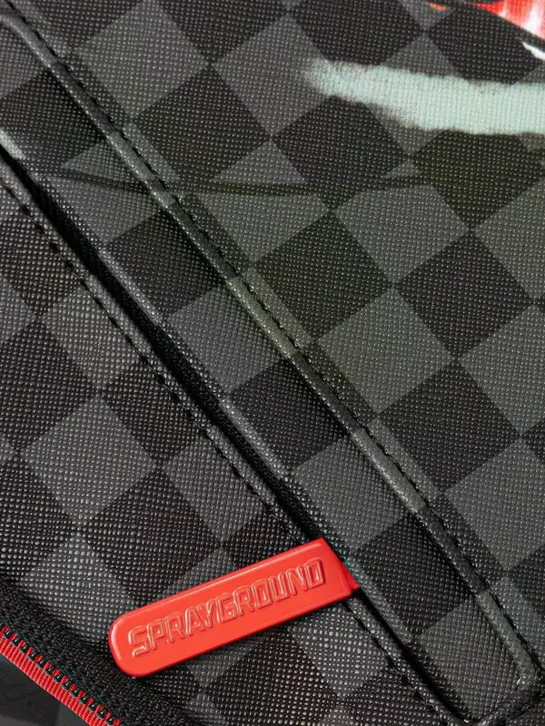 SPRAYGROUND Check-pattern Graphic-print Backpack