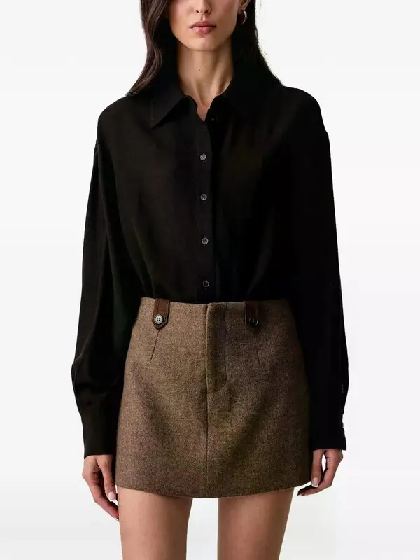 TWINSET Button-down Long-sleeve Shirt