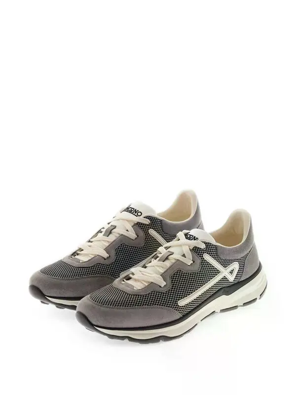 Herno Maggiore Suede-panelled Sneakers