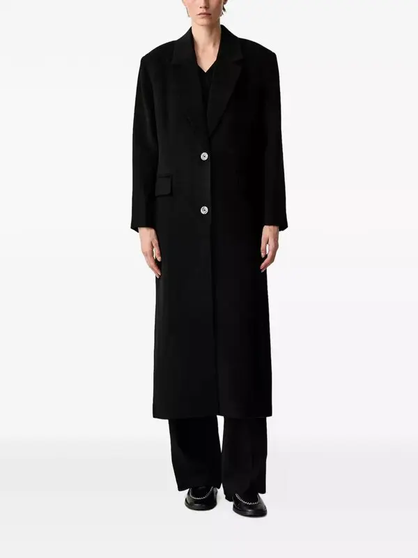 WRSTBHVR Katy V2 Notched-lapel Button-fastening Coat