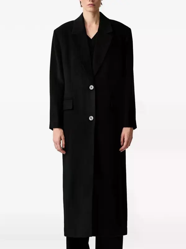 WRSTBHVR Katy V2 Notched-lapel Button-fastening Coat