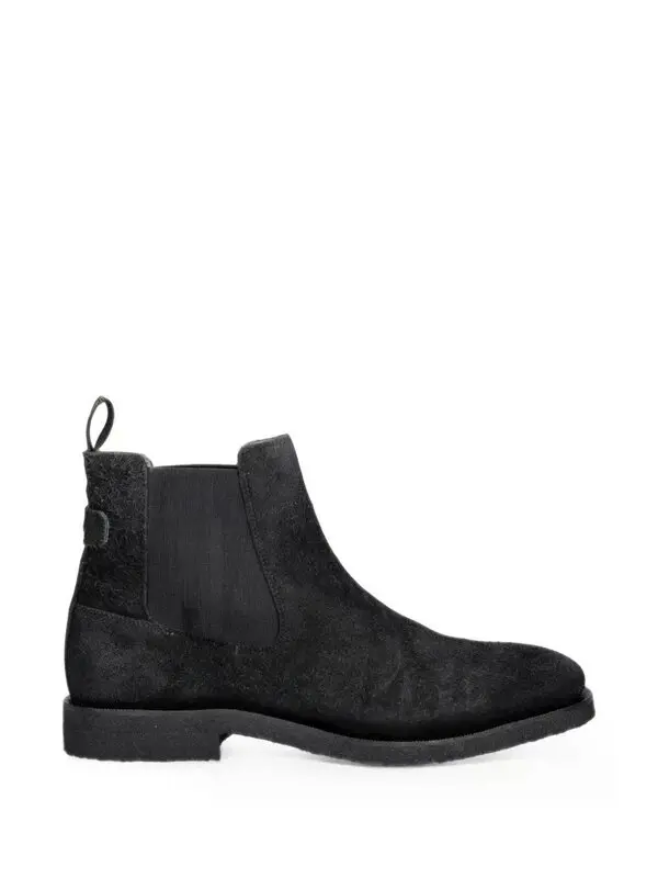 ALLSAINTS Suede Chelsea Boots - Black