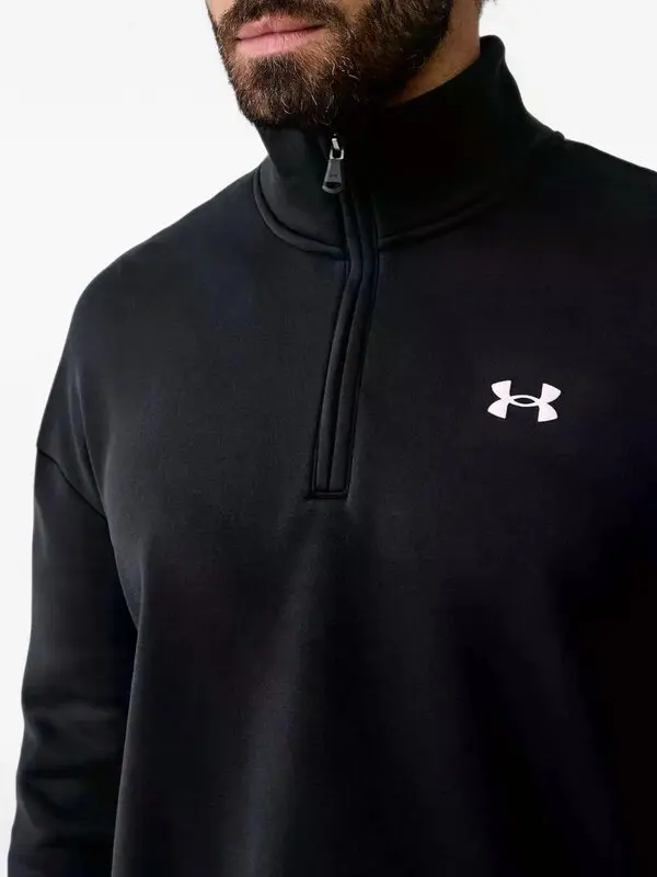 Under Armour Logo-print Quarter-zip Sweatshirt