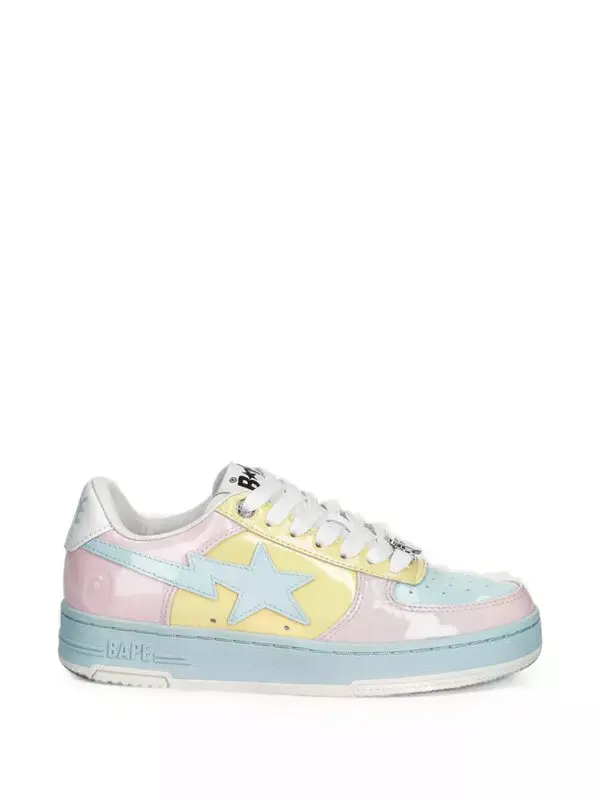 A BATHING APE Sta Leather Low-top Sneakers