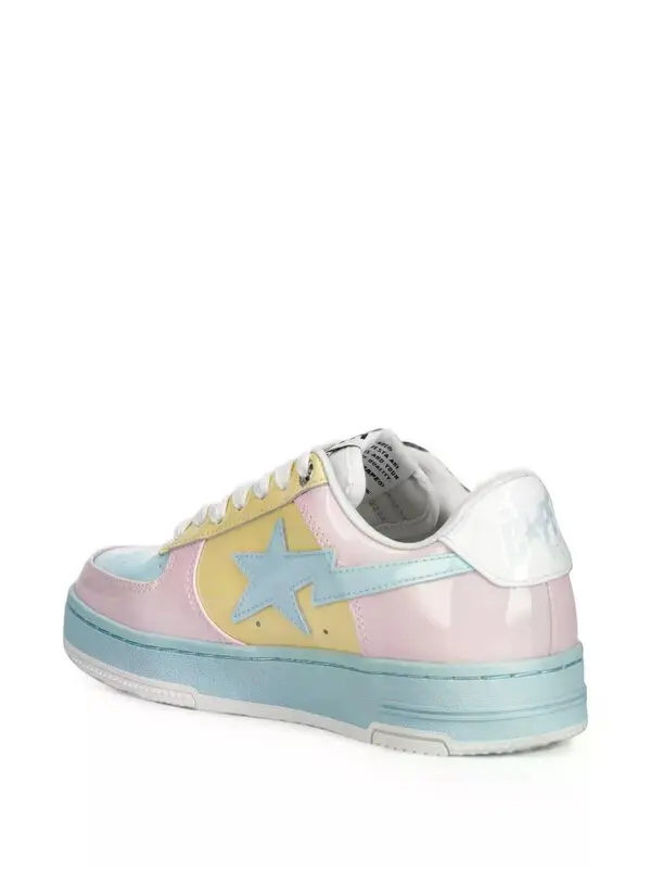A BATHING APE Sta Leather Low-top Sneakers