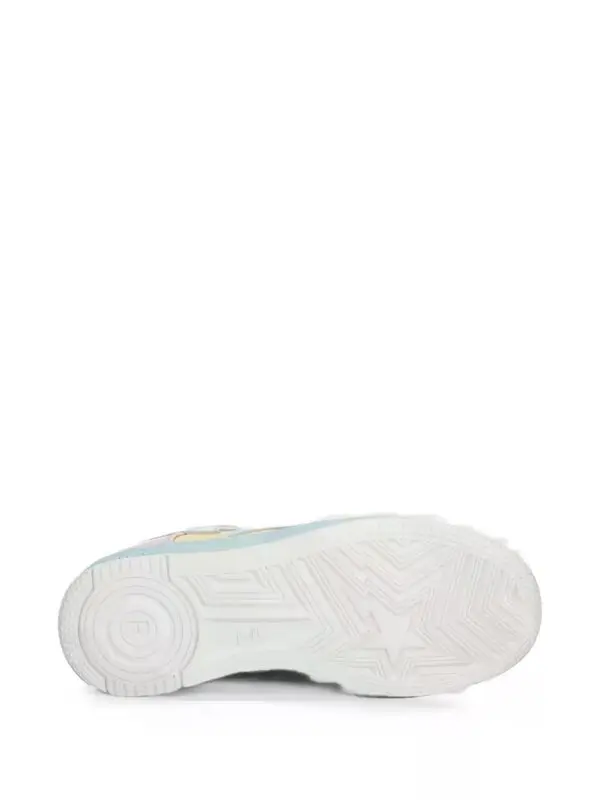 A BATHING APE Sta Leather Low-top Sneakers