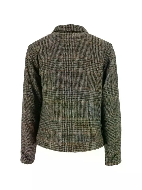 Aspesi Prince Of Wales Check Wool Jacket