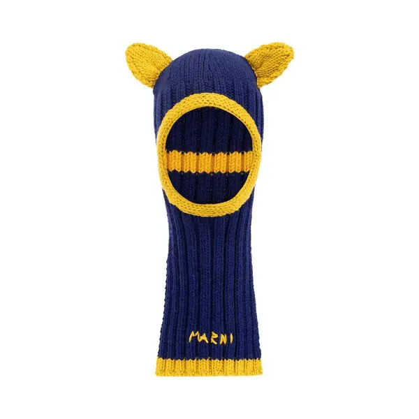 Marni Ears Balaclava /yellow - Blue
