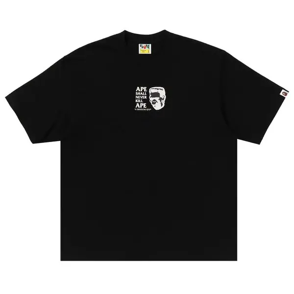 A BATHING APE Frankenstein Logo Relaxed Fit Tee