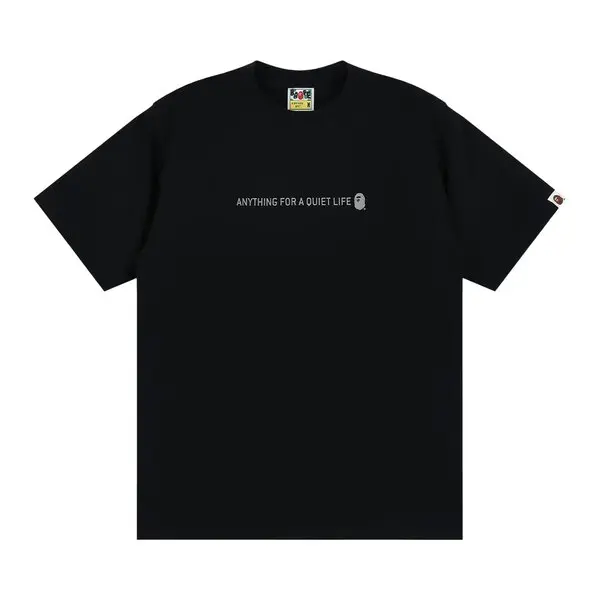 A BATHING APE Reflector Industrial Logo Tee