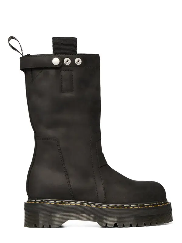 DR. MARTENS X RICK OWENS Rick Owens-inspired Leather Boots For