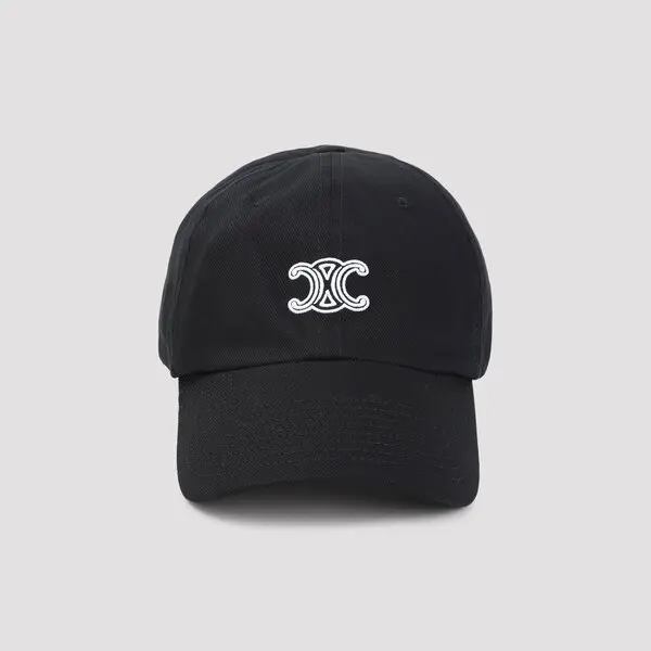 Celine Triomphe Cotton Cap For