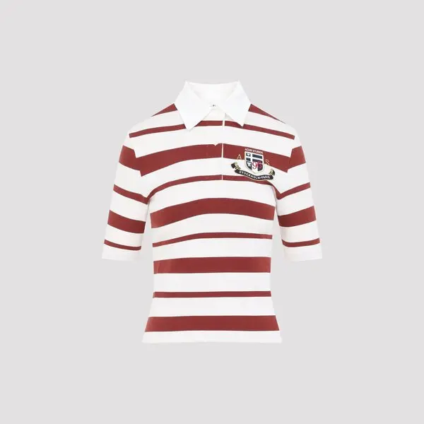 Acne Studios Striped Rugby Polo Shirt