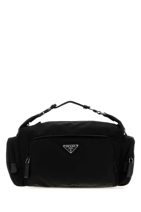 Prada Re-nylon Mini Handbag - Black
