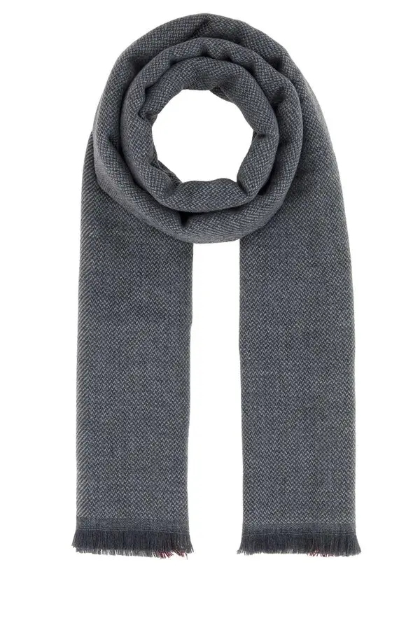 Brunello Cucinelli Wool & Cashmere Scarf 170 Cm X 47 Cm
