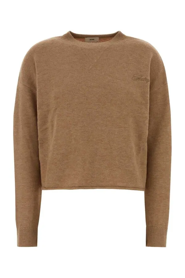 AUTRY Wool Blend Crewneck Sweater