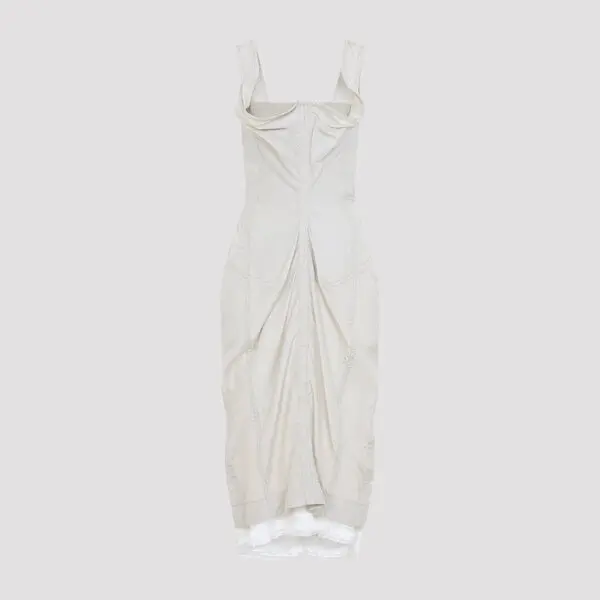 Bottega Veneta Silk Taffeta Bustier Mini Dress